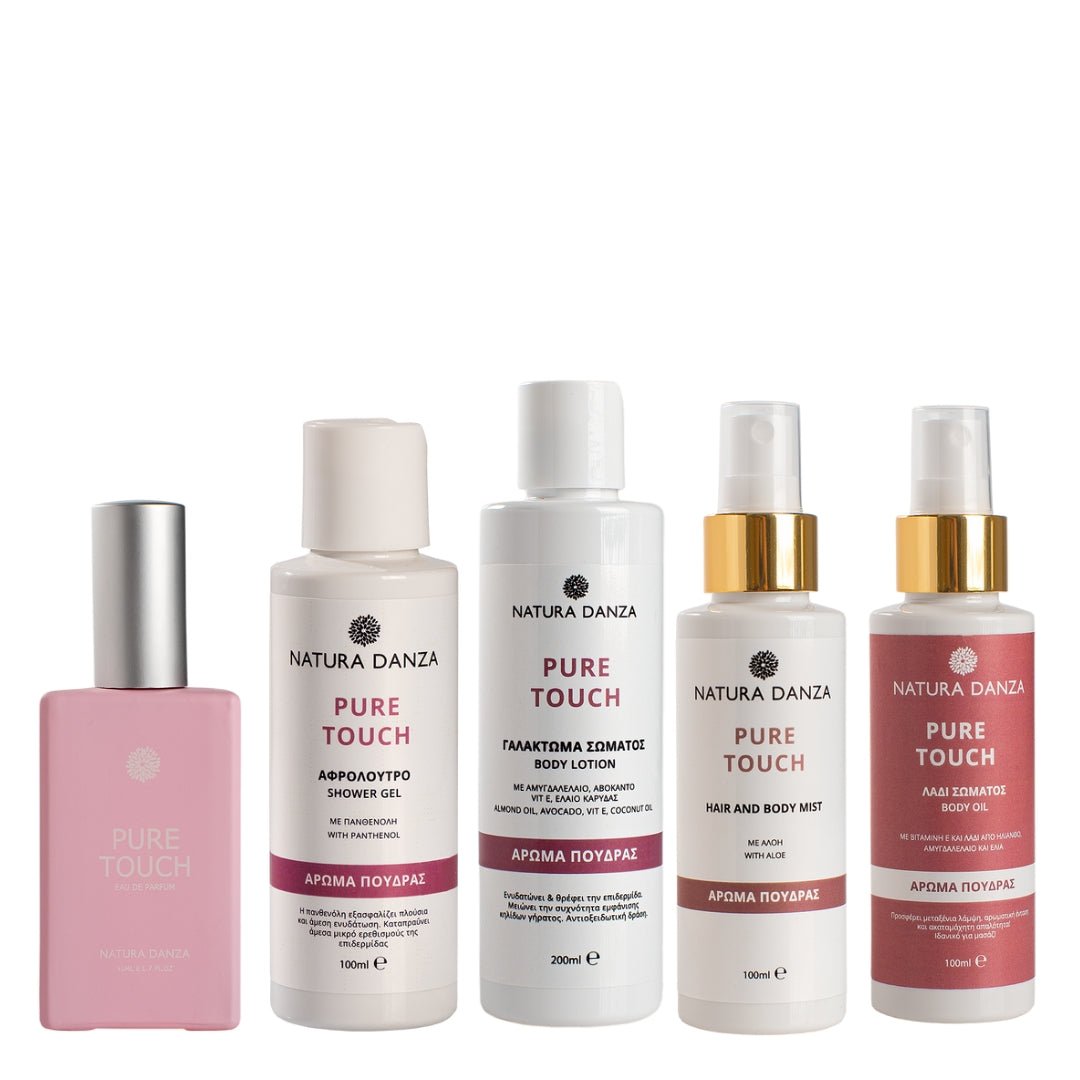 Pure Touch Gift Sets NATURA DANZA | Άρωμα Πούδρας σε Δώρο – NATURADANZA
